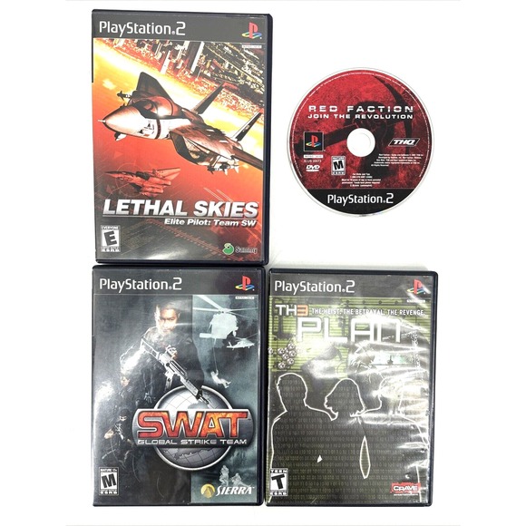Video Games & Consoles | Ps2 Game Lot Shooter Games Swat Red Faction ...